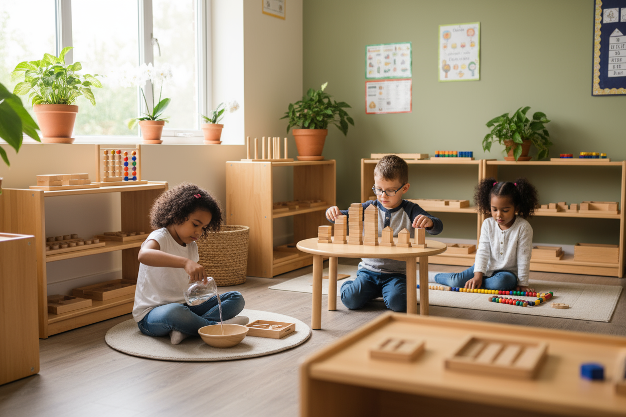 The Montessori Method at Home — How to Create a Learning Environment f ...