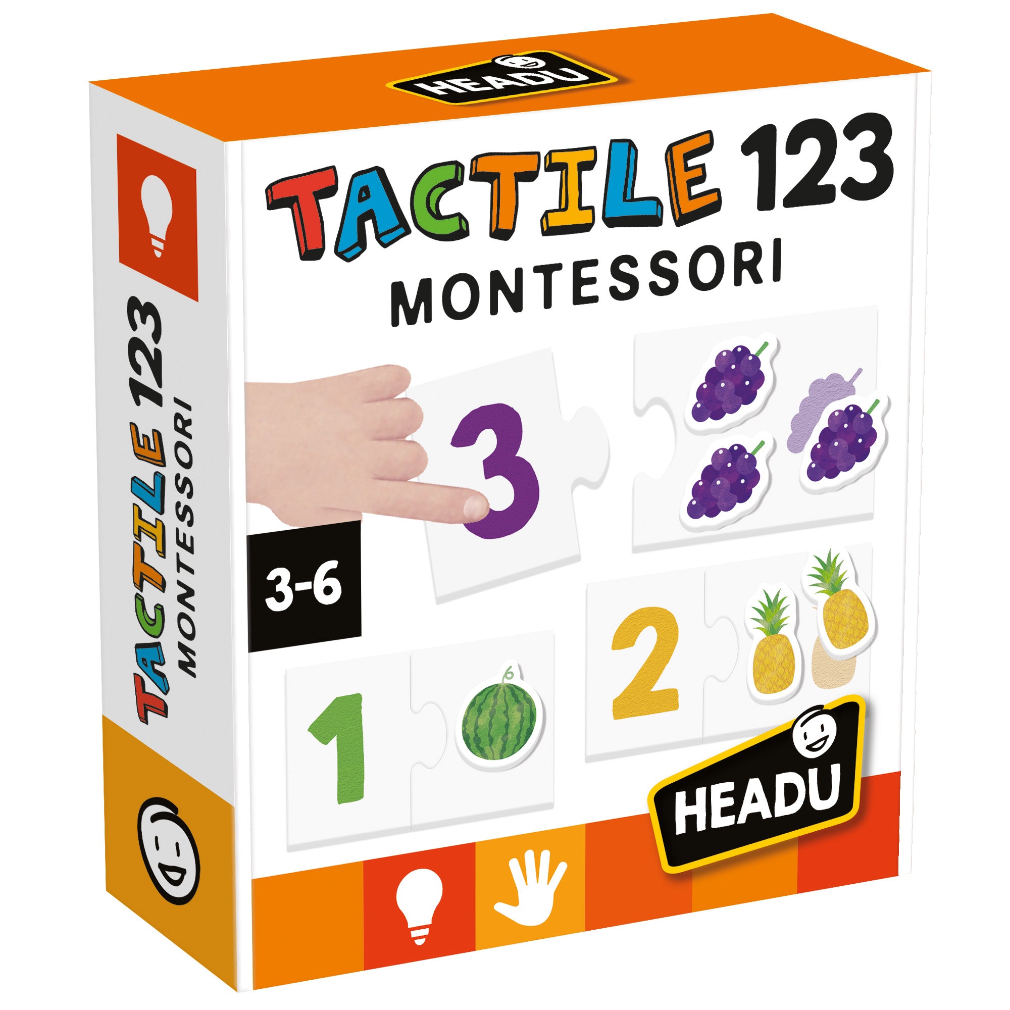 HEADU Tactile Numbers Montessori, Educational Toys for Boys and Girls ...
